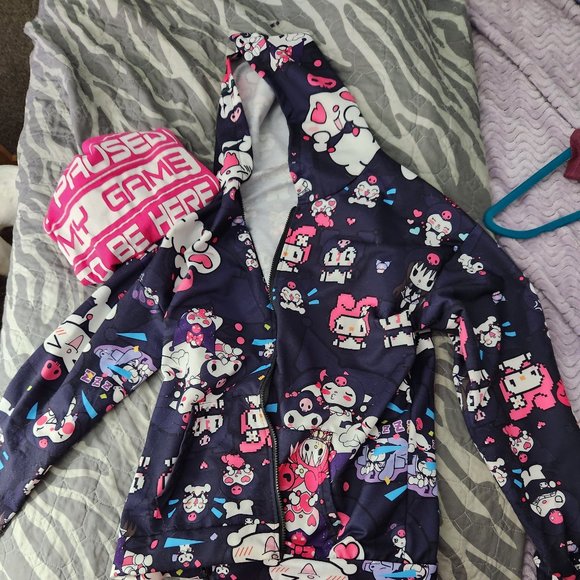 Jackets & Coats | Sanrio Light Jacket Anime Gamer | Poshmark